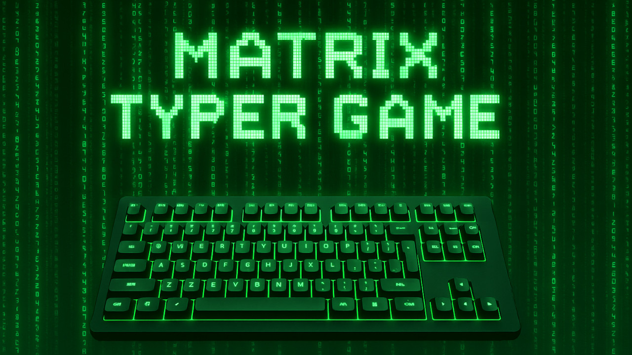 Matrix Typer - Gamex Games