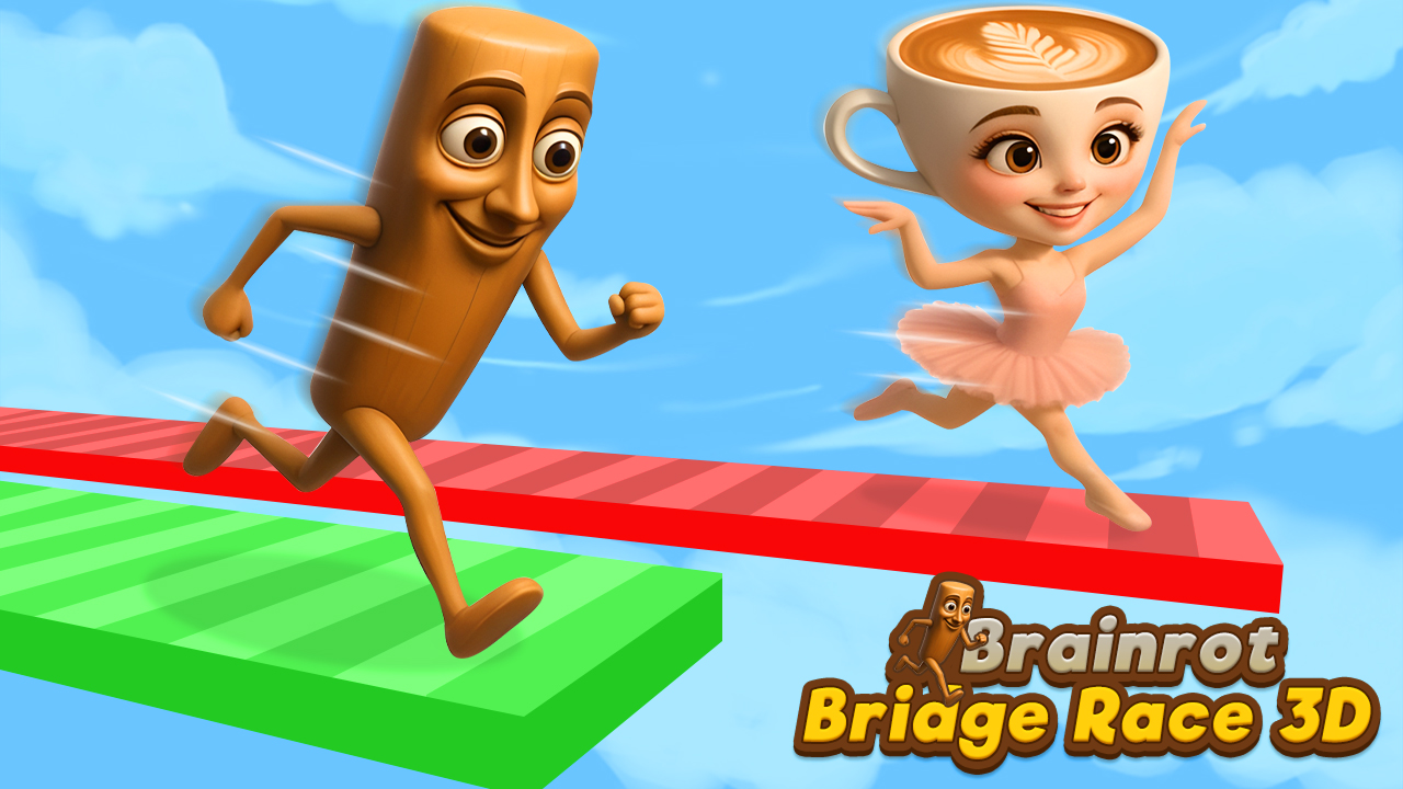 Brainrot Bridge Race 3D - Gamex Games